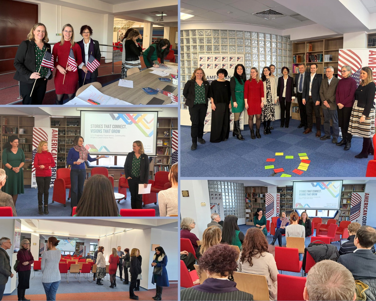 Sărbătorire 20 de ani „American Spaces” în România, la American Corner ...