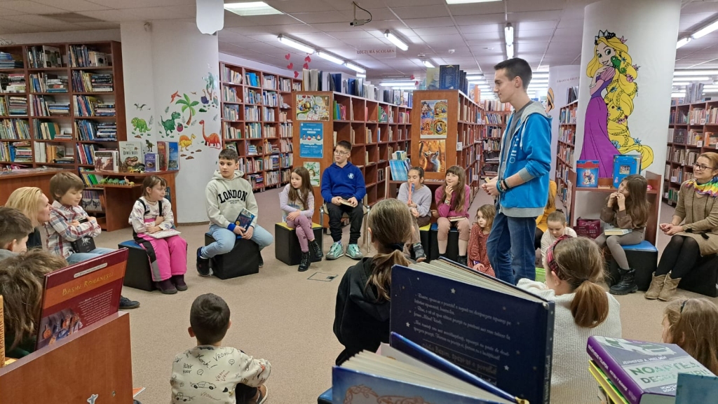 Clubul de lectură pentru copii - Biblioteca Județeană ASTRA Sibiu